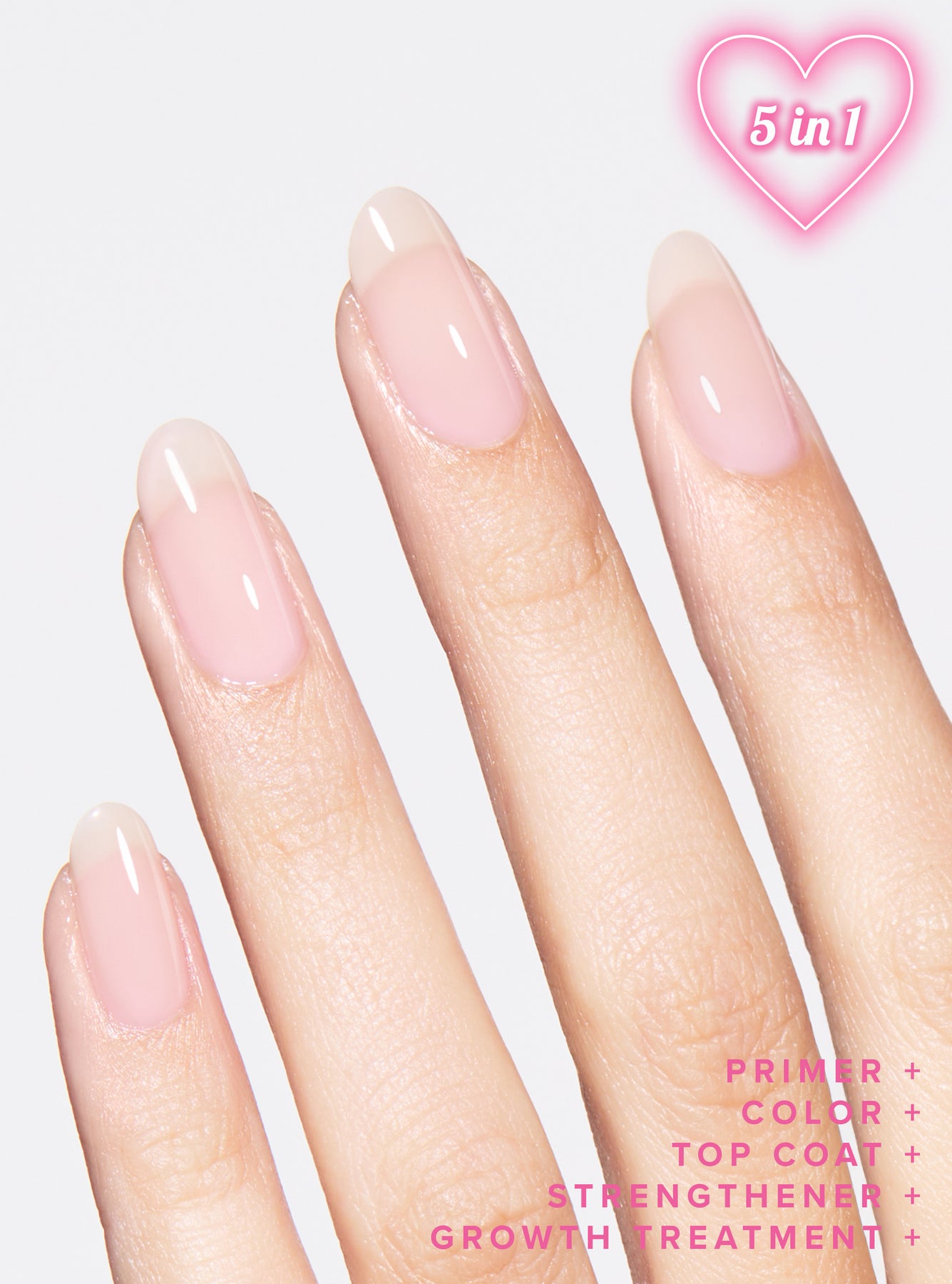 SIGNATURE PINK 5-IN-1 RAPID GROWTH NAIL TREATMENT – STATIC NAILS